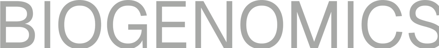 Biogenomics - Pioneering Regenerative Aesthetics